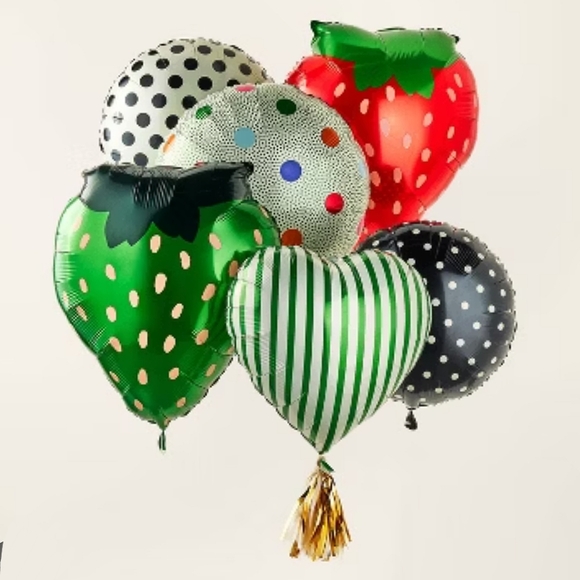 kate spade | Party Supplies | Kate Spade Nwt 6ct Mylar Inflatable ...